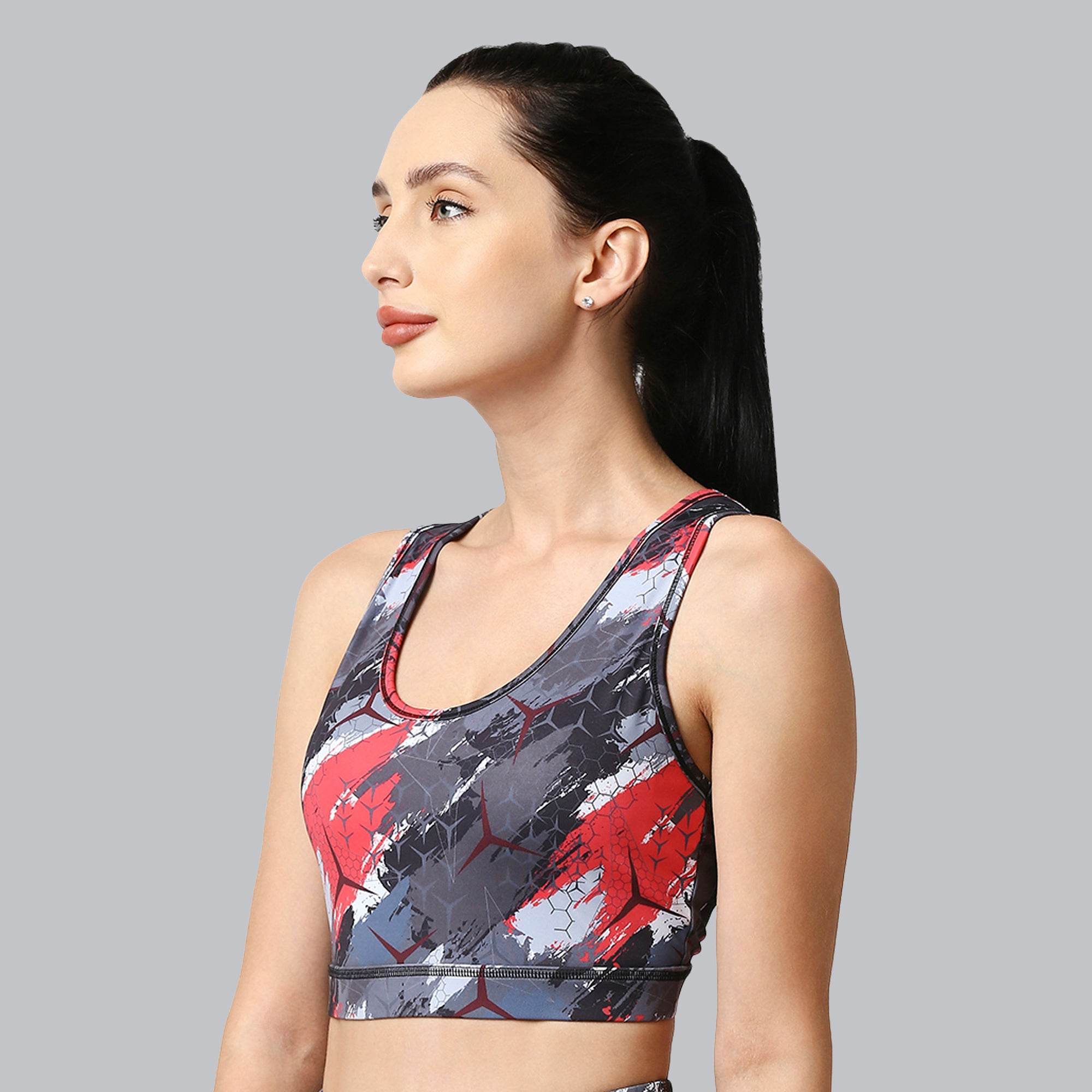 Medium Impact Racerback Sports Bra – SOIE Woman